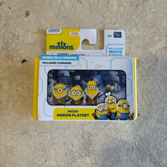 Thinkway Toys | Toys | Bored Silly Minions Micro Minions Playset New ...